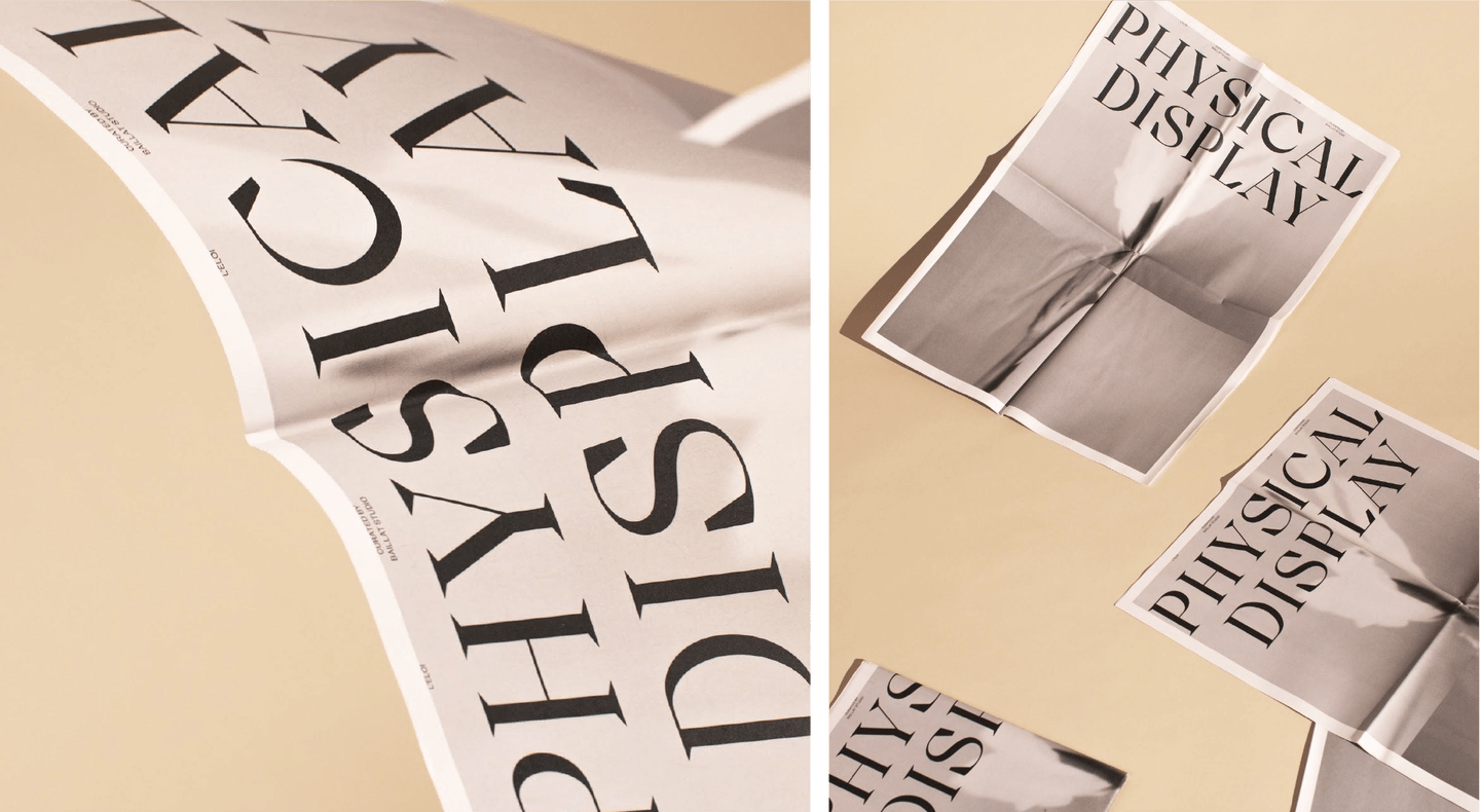 Physical Display | Baillat Studio