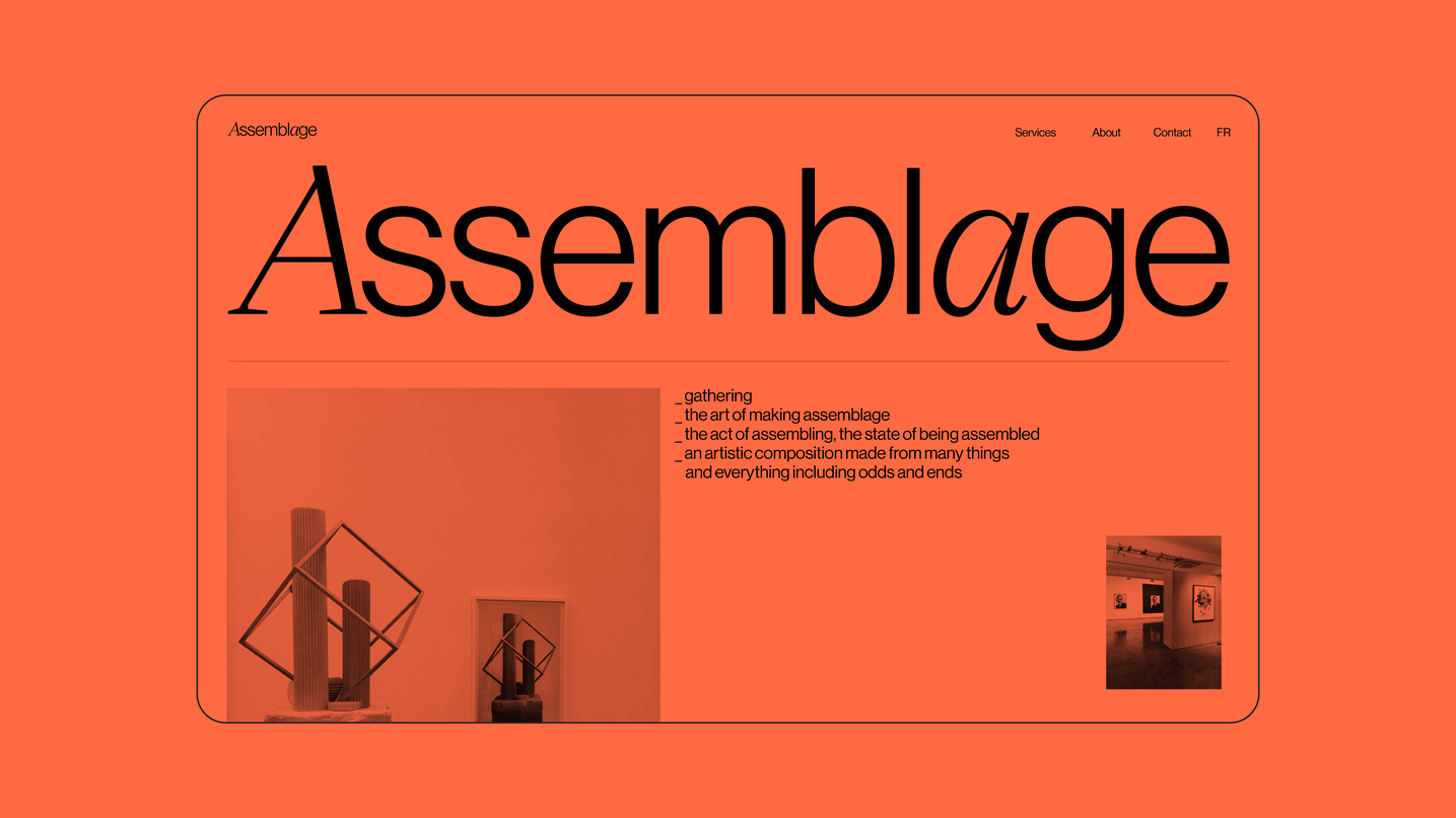 Assemblage | Baillat Studio